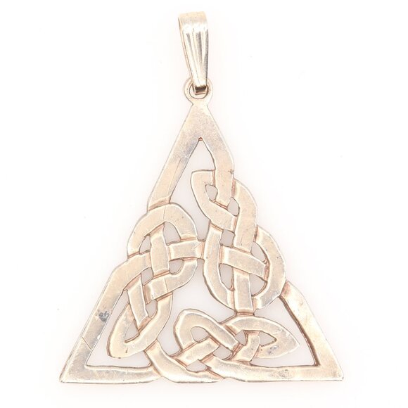 Jewelry | Vintage Celtic Sterling Silver Triquetra Pendant Tjh Ltd Of ...